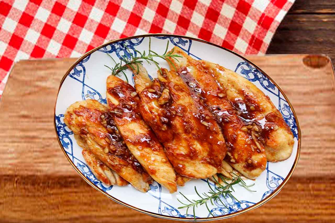 Filé de frango com molho de mel - Descomplicando Receitas