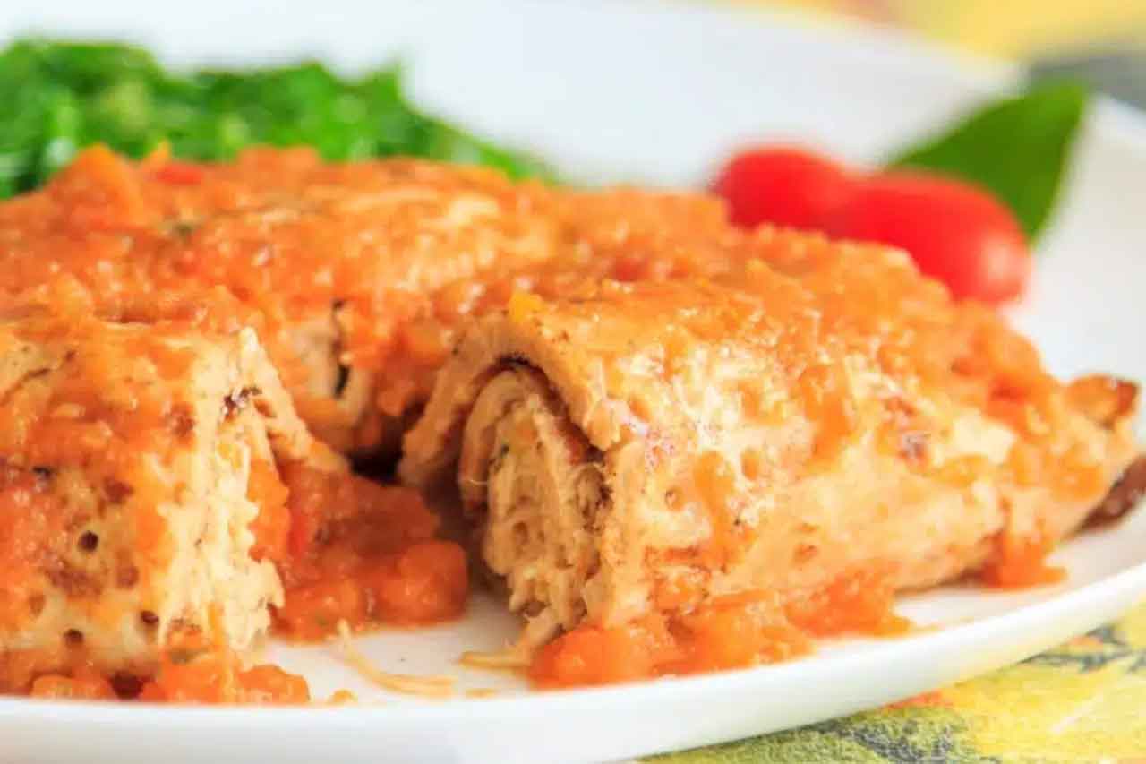 Panqueca de Frango Cremoso Panqueca de Frango Cremoso