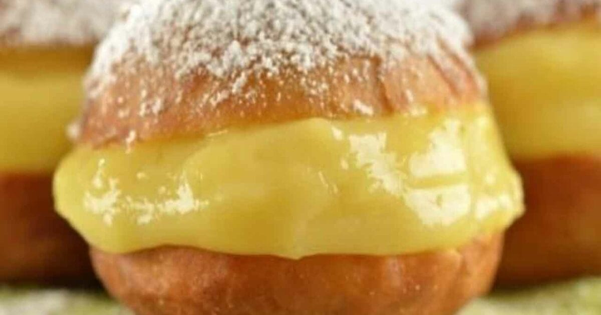 Receita de Mini Sonho